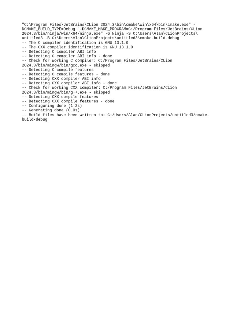 Clion Debug Log | PDF