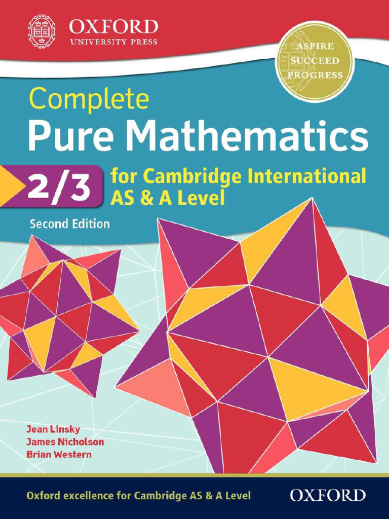 Complete Pure Mathematics 2 Amp 3 For Cambridge International As Amp A ...
