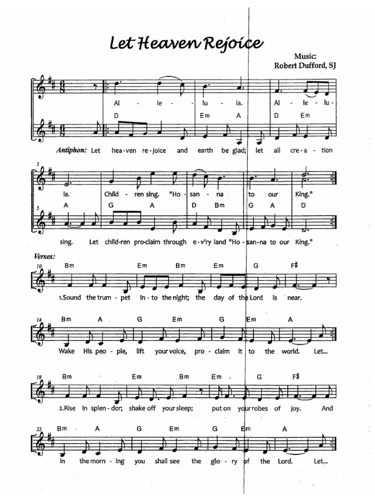 Let Heaven Rejoice | PDF