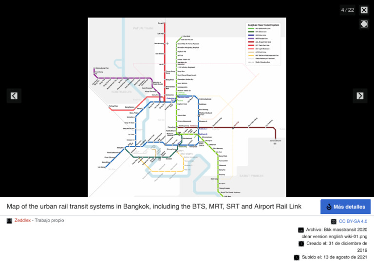 BKK Masstransit 2020 Clear Version English Wiki-01 - Metro de Bangkok - Wikipedia, La ...
