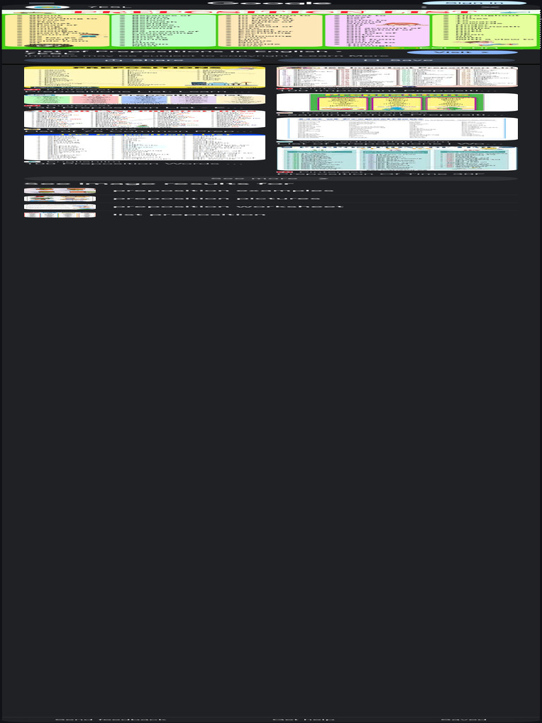 Preposition - Google Search | PDF | English Language | English Grammar