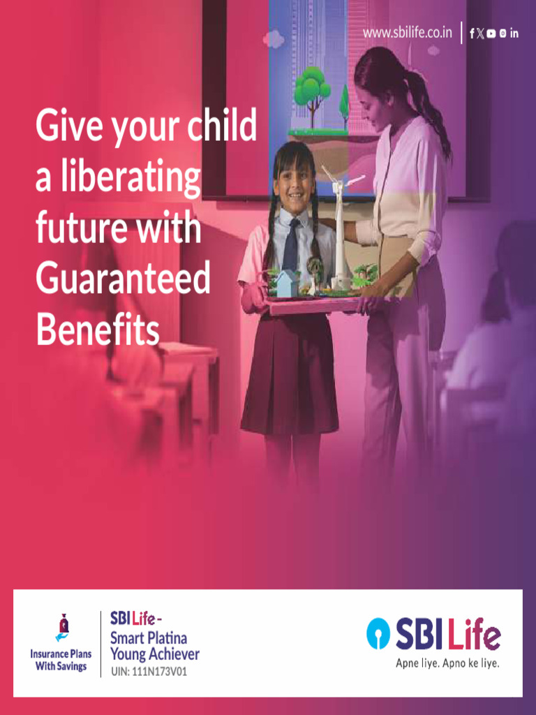 SBI+Life+-+Smart+Platina+Young+Achiever+Brochure V01 | PDF | Insurance ...