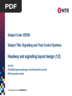 SCR Signalling Booklet V1.1 | PDF | Train Station | Rail Transport