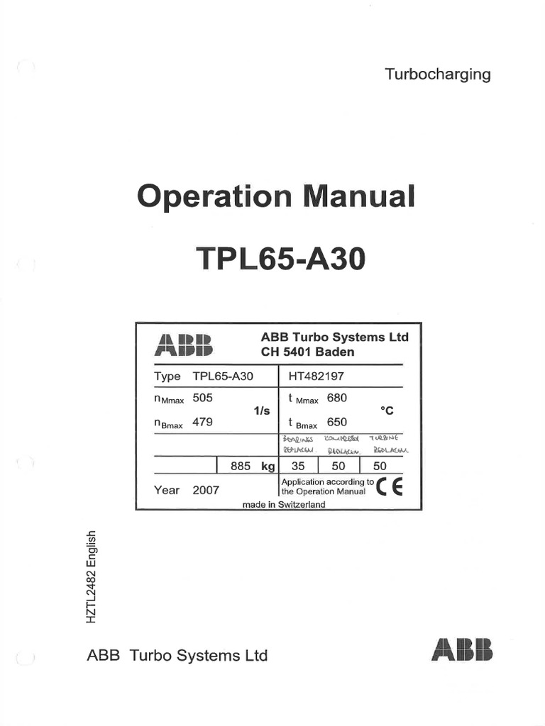Me TC Abb TPL 65 | PDF
