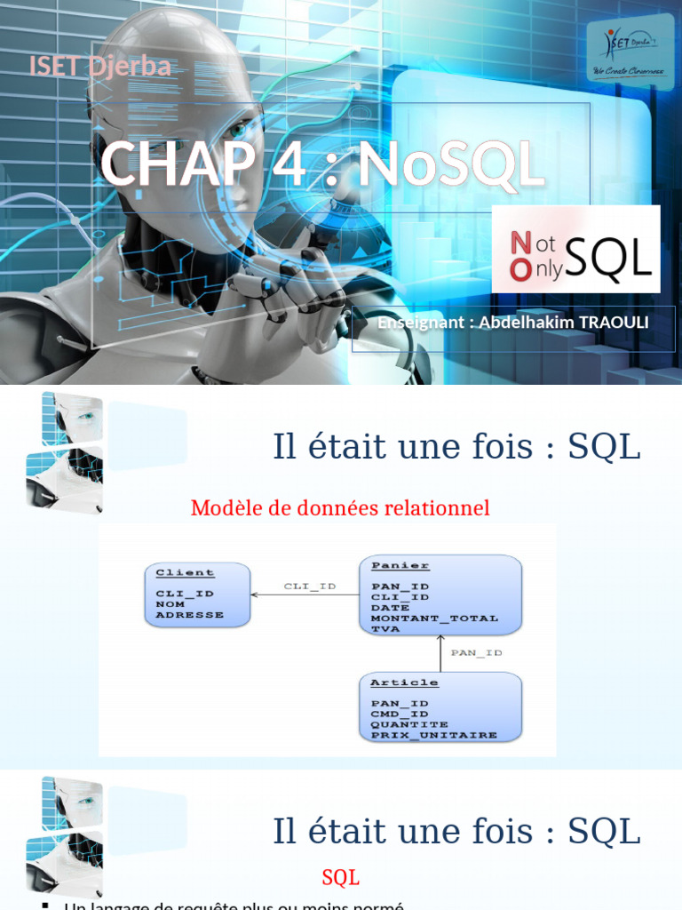 Chap4 NoSQL | PDF | NoSQL | Bases de données