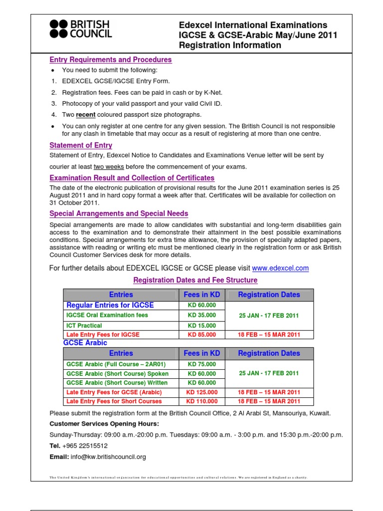 IGCSE & GCSE Arabic Exam Guide | PDF | Identity Document | Test ...