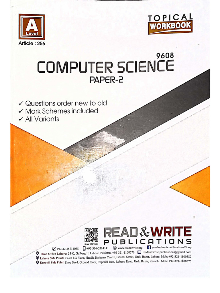 Computer Science Topical P2 | PDF