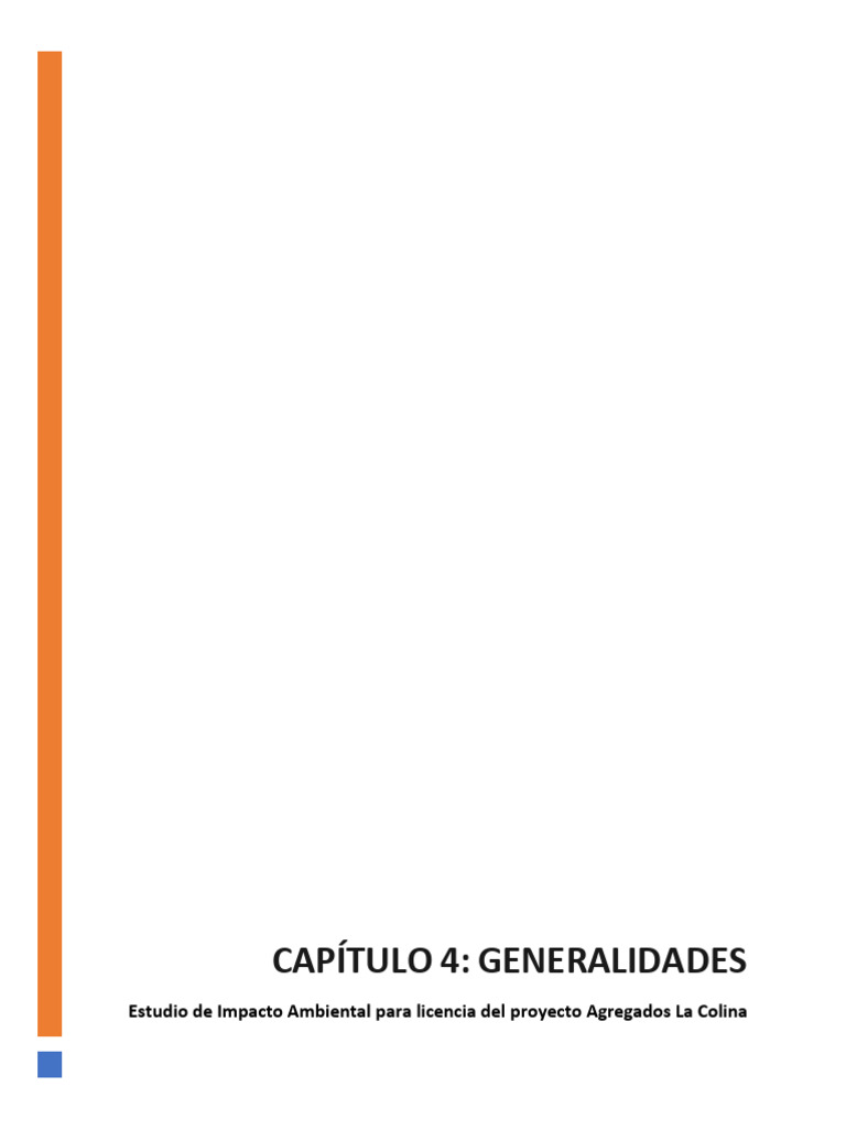 Cap4.Generalidades | PDF | Minería | Producto Interno Bruto