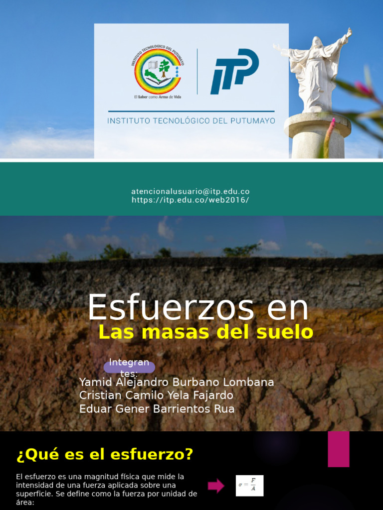 Grupo 6. Esfuerzos en Las Masas Suelo | PDF