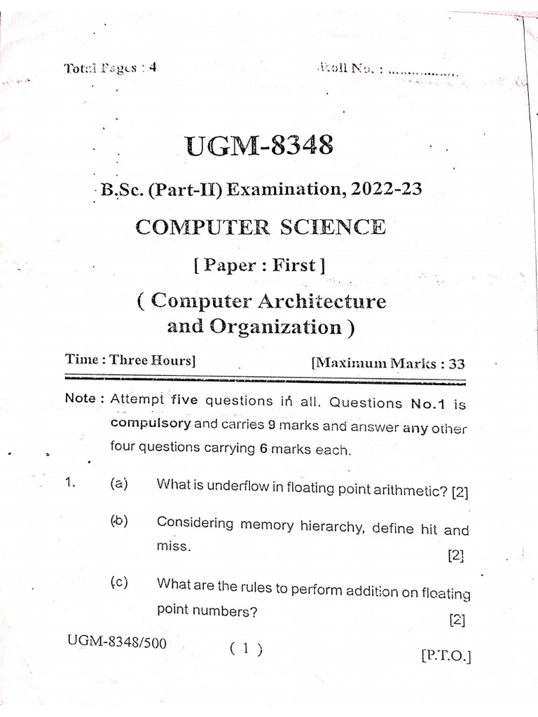 Cs Pyq 2023 and 2024 | PDF