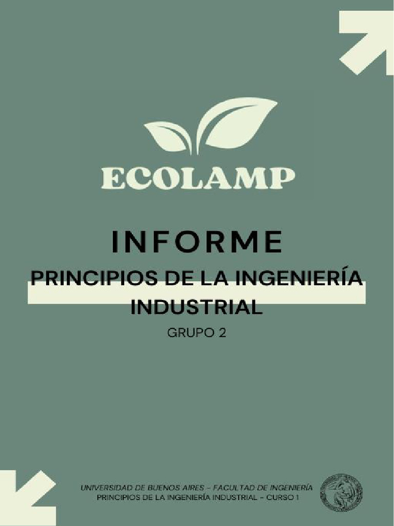 Informe Proyecto- Grupo 2- PII | PDF | Sustentabilidad | Diseño
