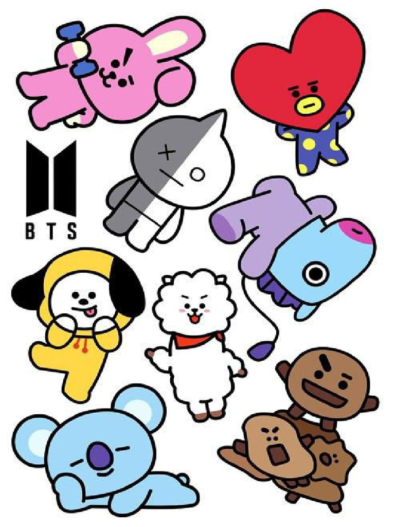 Colorindo BT21 | PDF