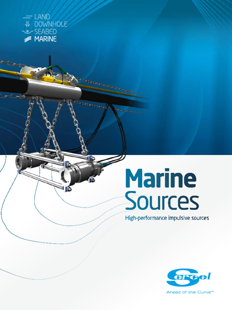 MarineSources_brochure_Sercel_EN | PDF | Manufactured Goods | Equipment