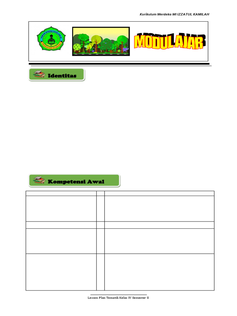 Bab 5 Modul Ajar Seni Budaya K4 SD Semester 2 | PDF