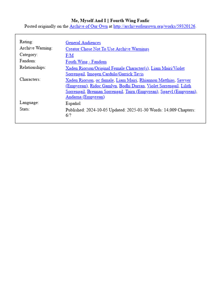 Me Myself and I Fourth | PDF