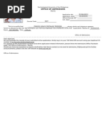 TUP Admission Guidelines 2026-2027 | PDF