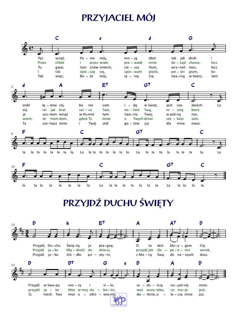 Przyjdź Duchu Święty | PDF