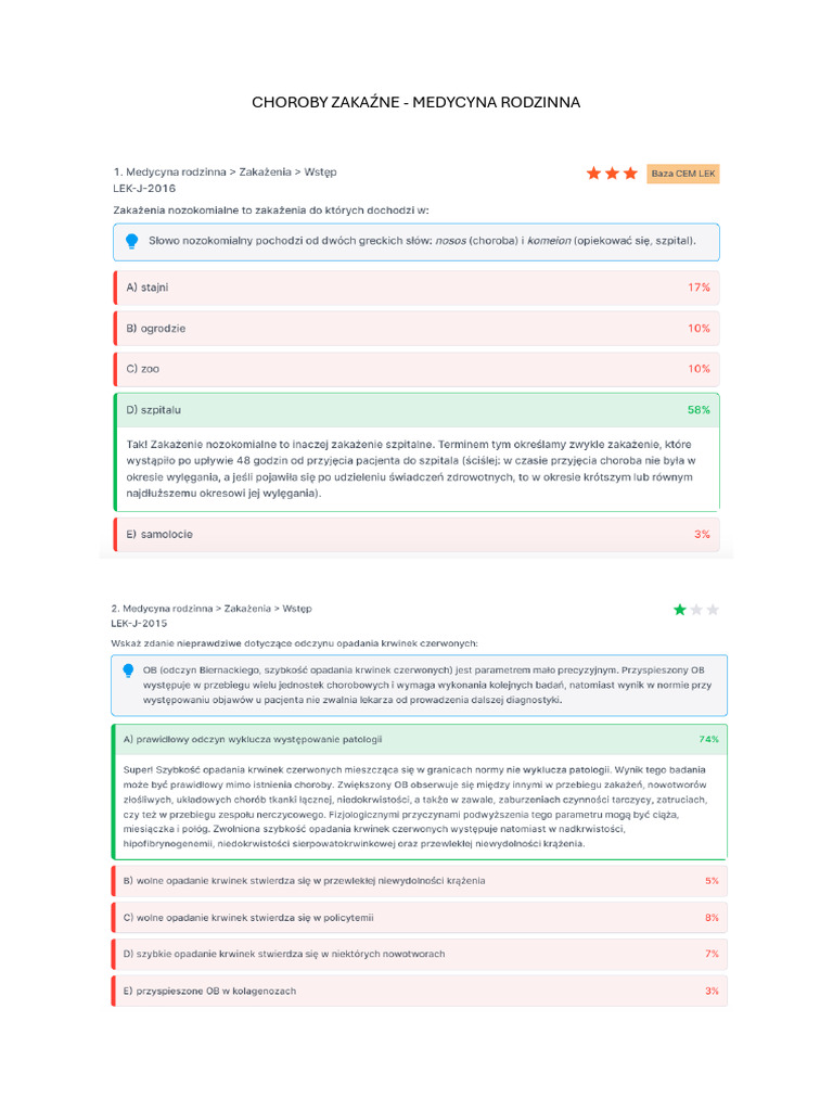 Lek Medycyna Rodzinna | PDF