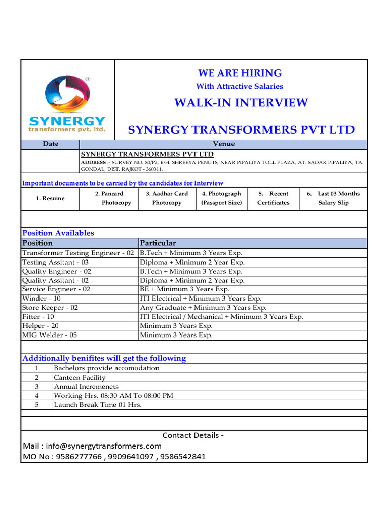 Interview Template | PDF