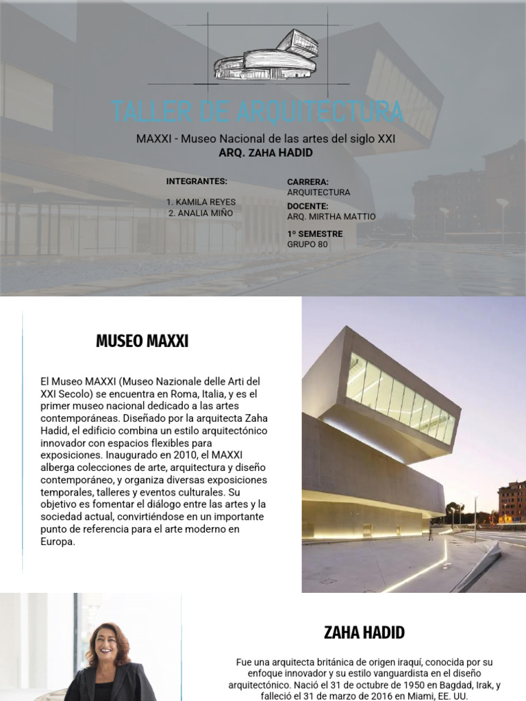 Taller de Arquitectura - Maxxi | PDF | Museo | Diseño