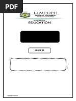 Mathematics p1 GR 12 June 2025 Final Marking Guideline | PDF ...