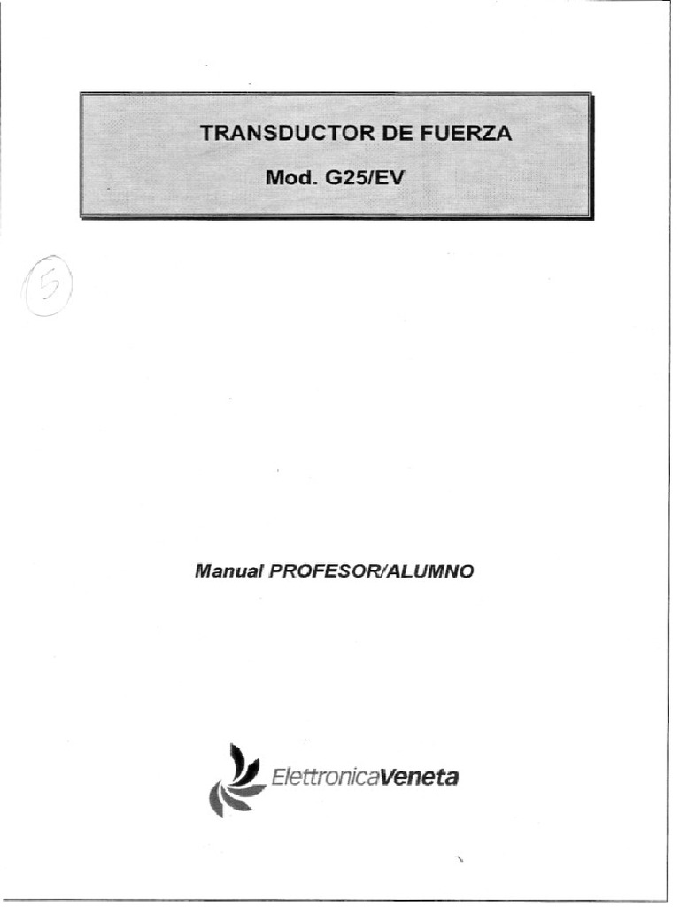 Transd de Fuerza 1 | PDF
