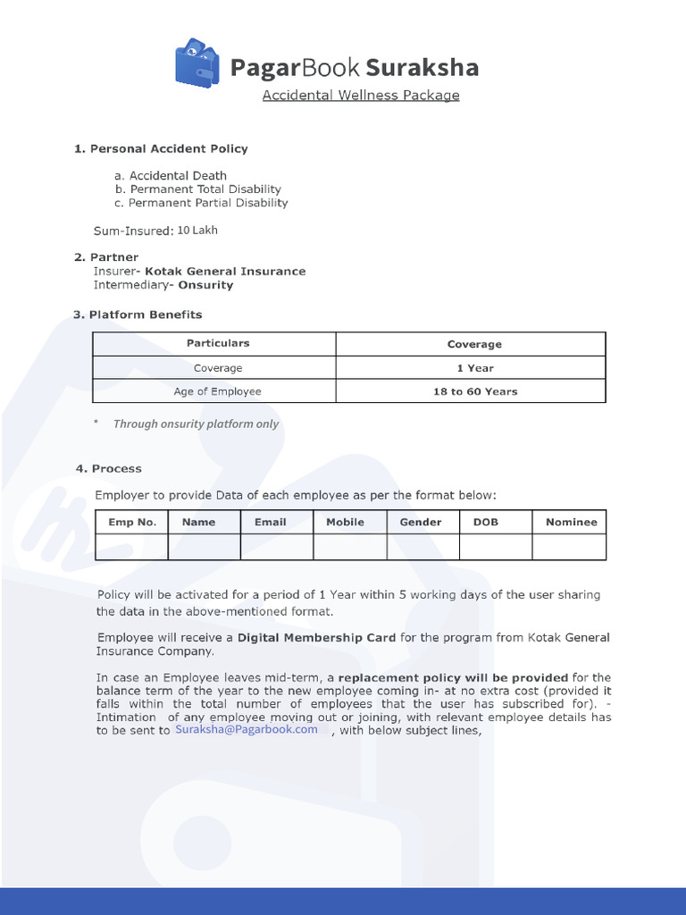 Suraksha Wellness Claims Process Guide | PDF