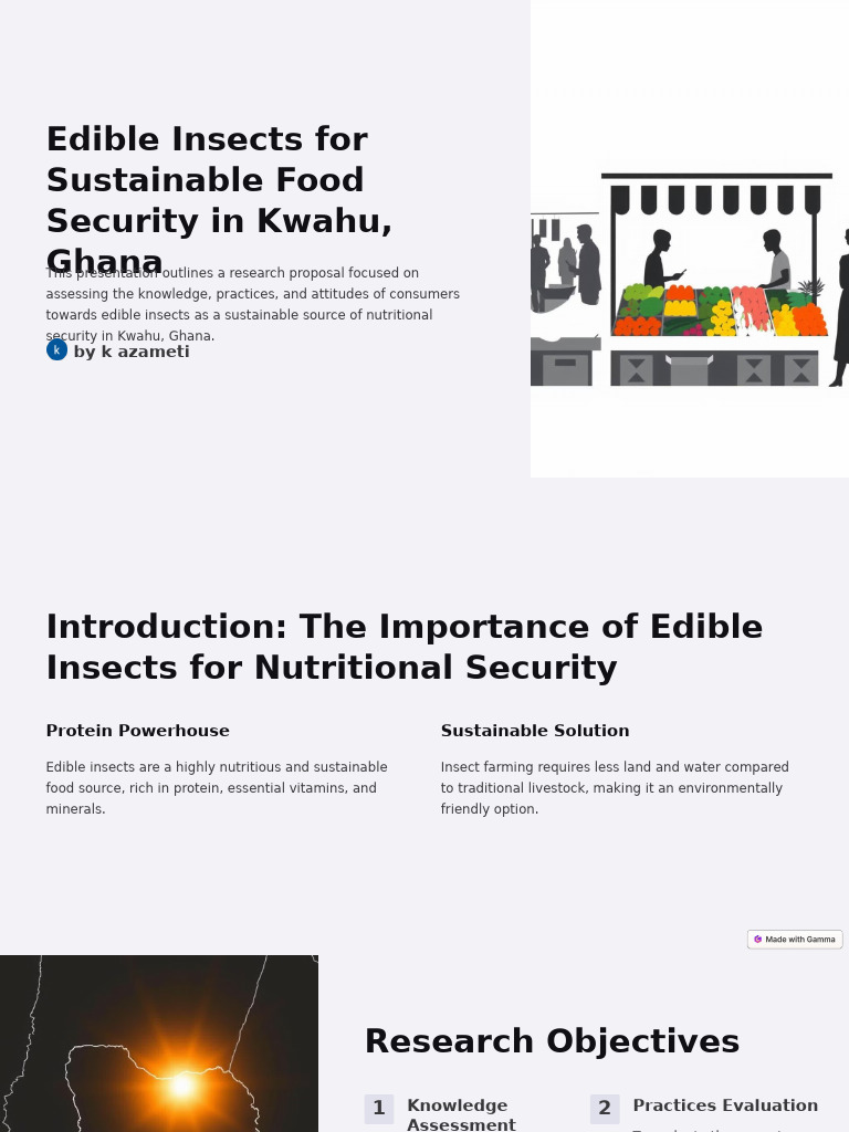 Edible-Insects-for-Sustainable-Food-Security-in-Kwahu-Ghana | PDF ...