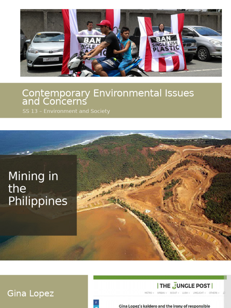Contemporary Environmental Issues | PDF