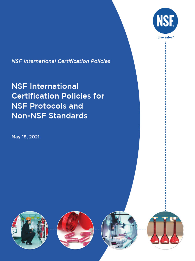 NSF Protocols and Non-NSF Standards | PDF | Certification | Standardization