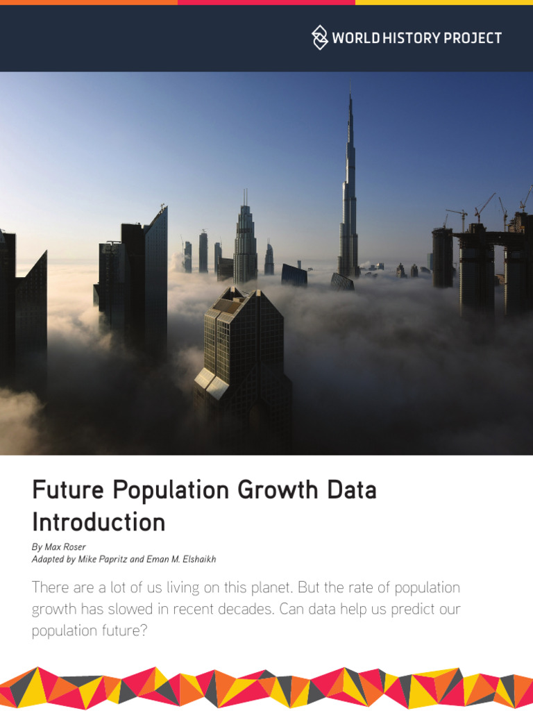 Future Global Population Growth Trends | PDF | Population Growth ...