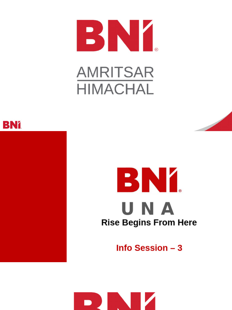 2) Bni Visitors Info Session 3 | PDF