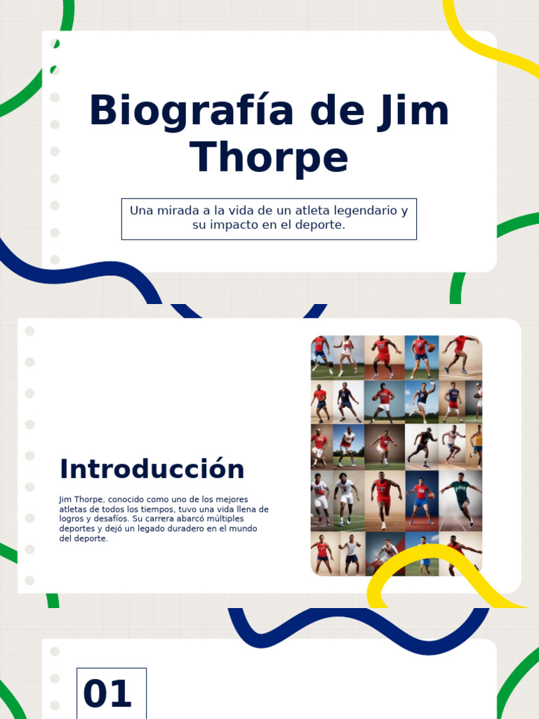 Biografía de Jim Thorpe | PDF | Deportes