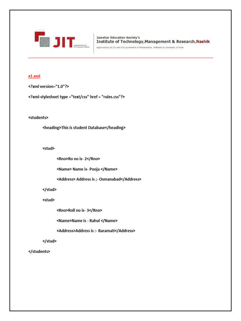 WT Ass 3 Program With Output | PDF