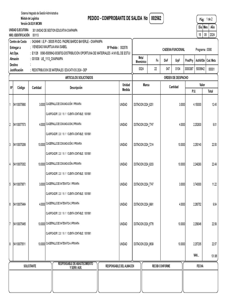 I.e.p.bardo 2 | PDF | Logística