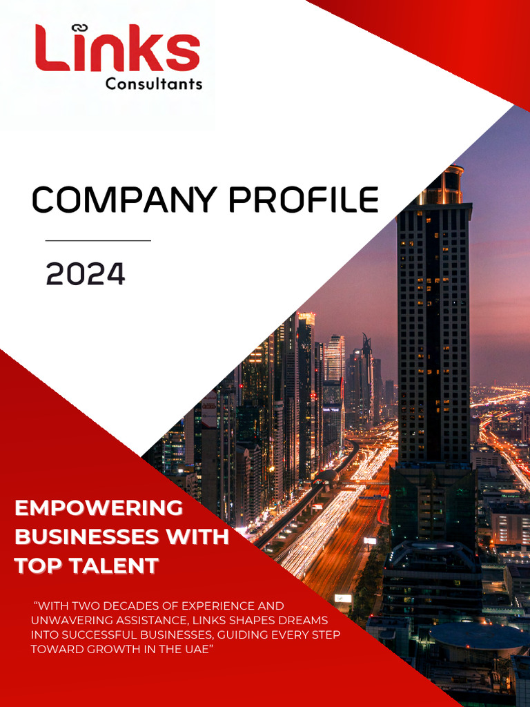 Links Outsourcing - Company Profile | PDF | Outsourcing | Recruitment