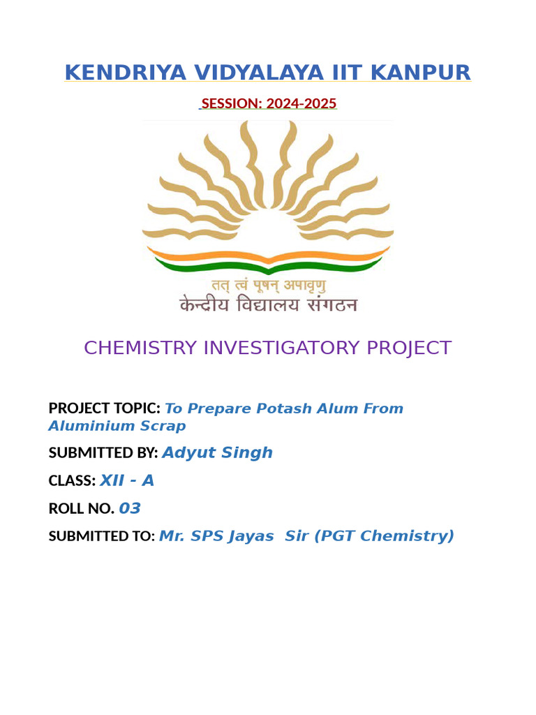 Chem-Investigatory-Project-cover | PDF