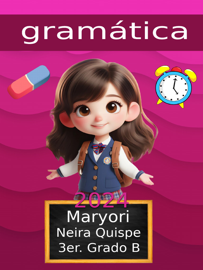 Gramatica Estudiante Girl Caratula | PDF