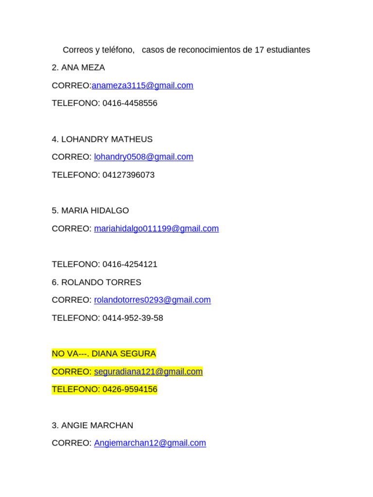 Correos y Teléfono | PDF