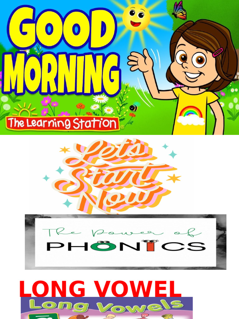 Long Vowel Sounds and Examples | PDF