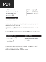 ANOVA Cheat Sheet | PDF | Analysis Of Variance | Errors And Residuals