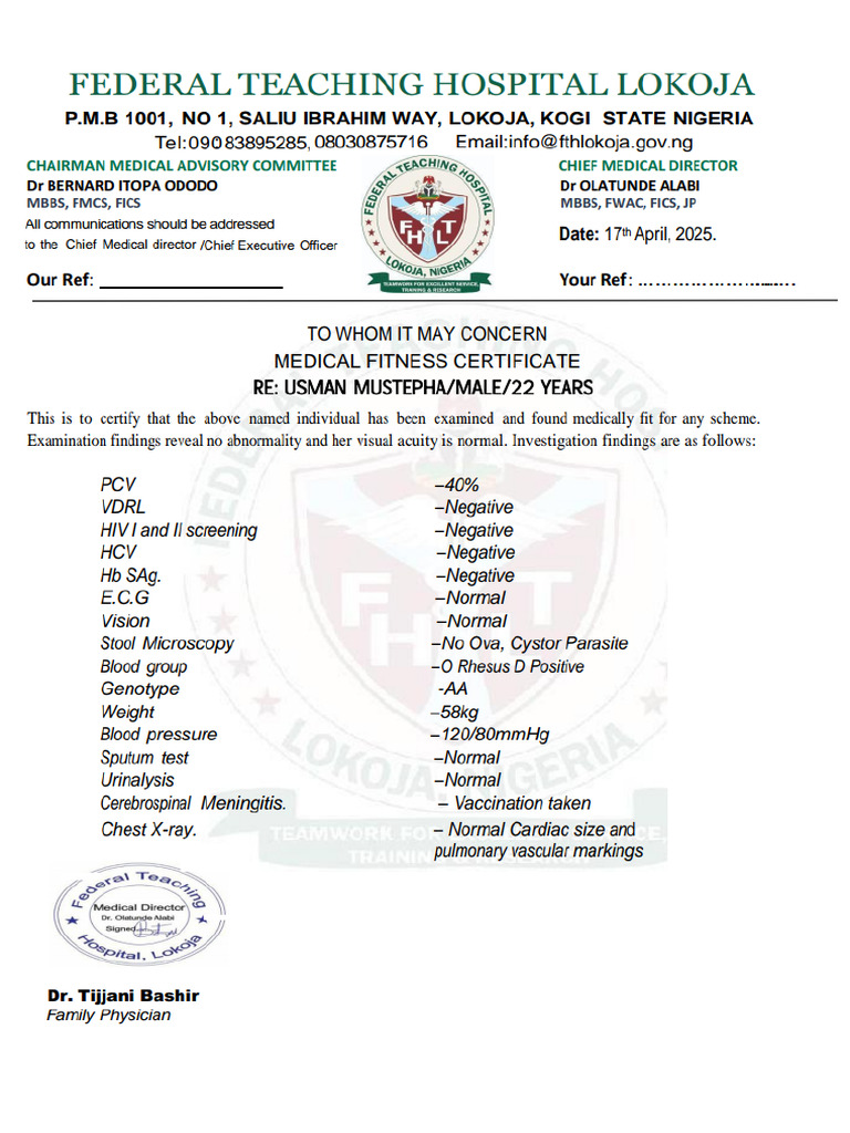 USMAN MUSTEPHA | PDF