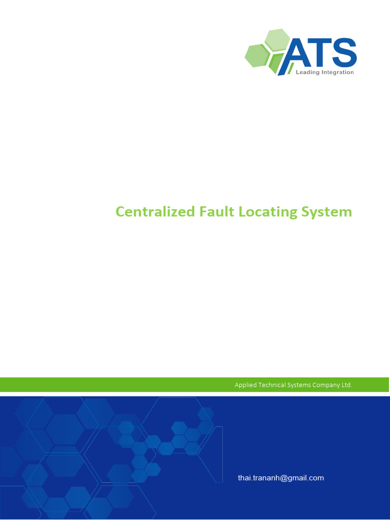 Centralized Fault Locating System Guide | PDF | Databases | Electric ...