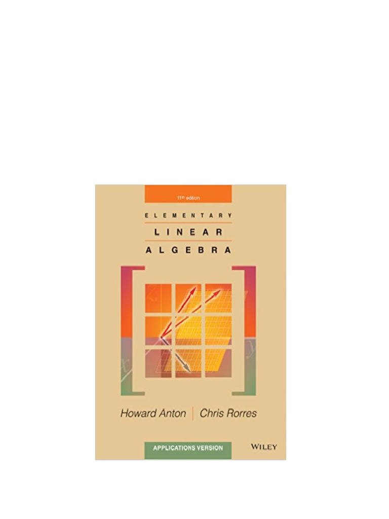 (Ebook PDF) Elementary Linear Algebra 11th Edition PDF Download | PDF ...