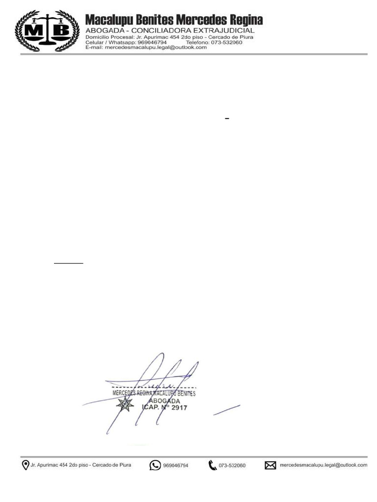 Escrito Devolucion de Cedulas. | PDF