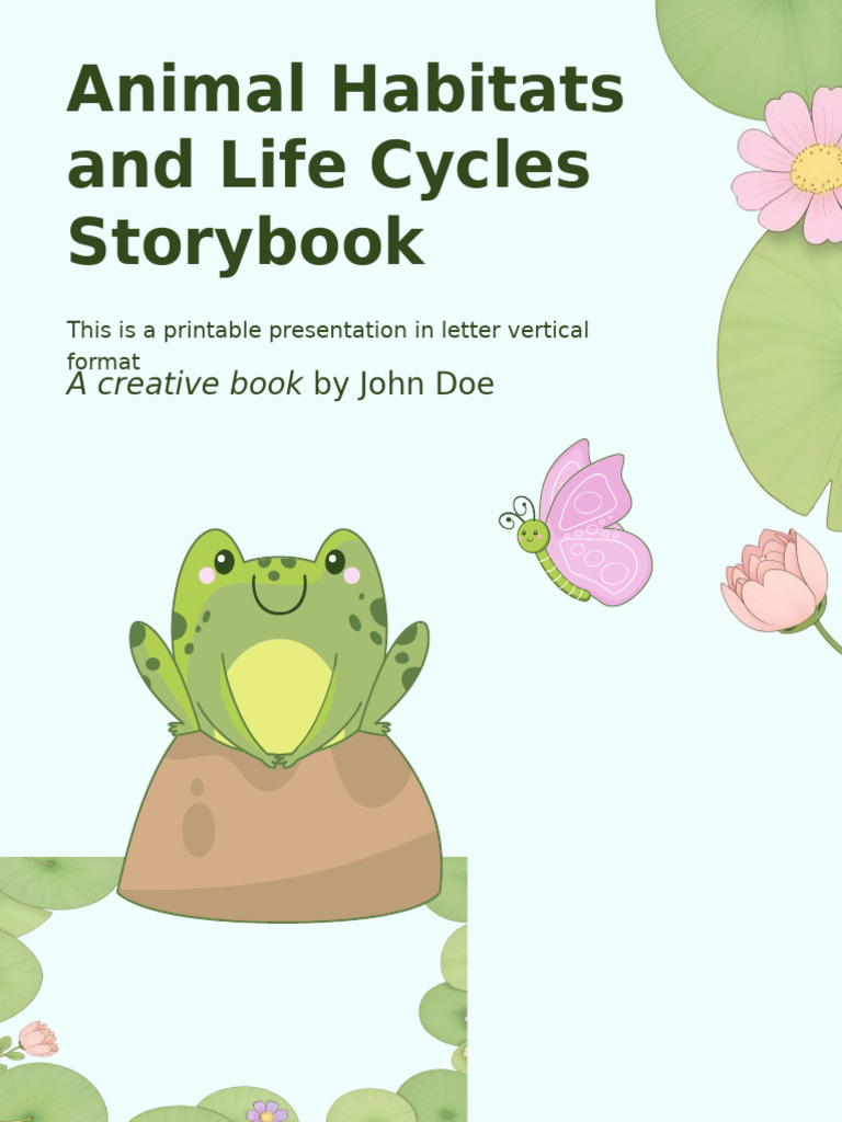 Animal Habitats and Life Cycles Storybook by Slidesgo | PDF | Planets ...