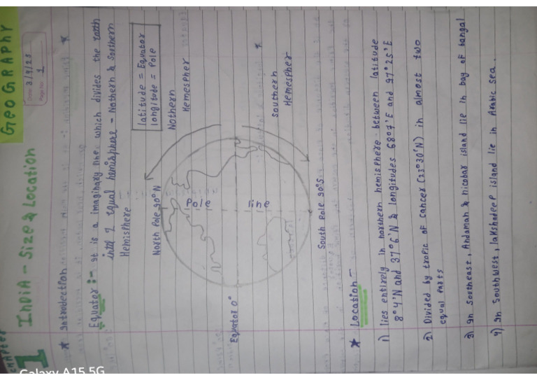 Class 9th Geography Notes | PDF