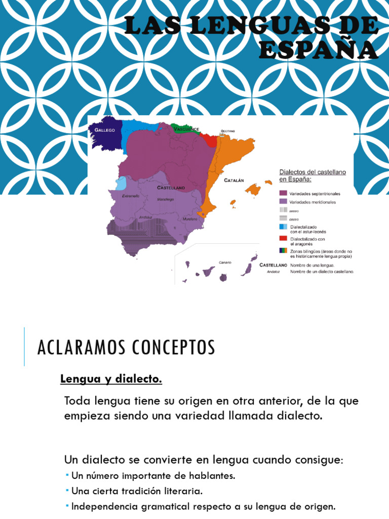 Lenguas y dialectos en España | PDF | Dialecto | Lengua española