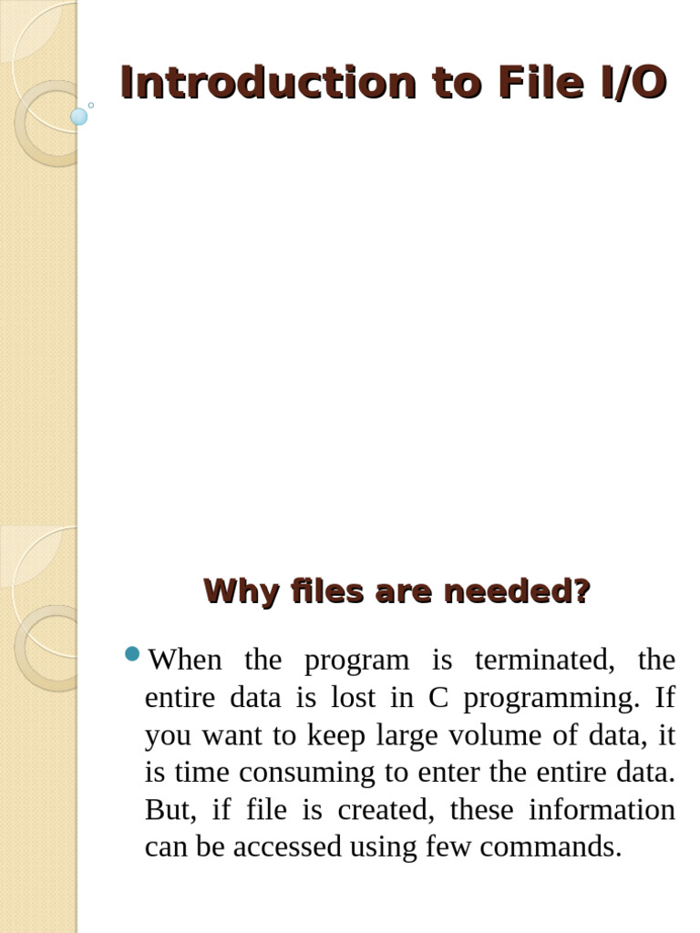 Lecture 12 | PDF | Pointer (Computer Programming) | Text File