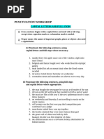 AQAD Class 3 English Punctuation Guide | PDF | Comma | Quotation Mark